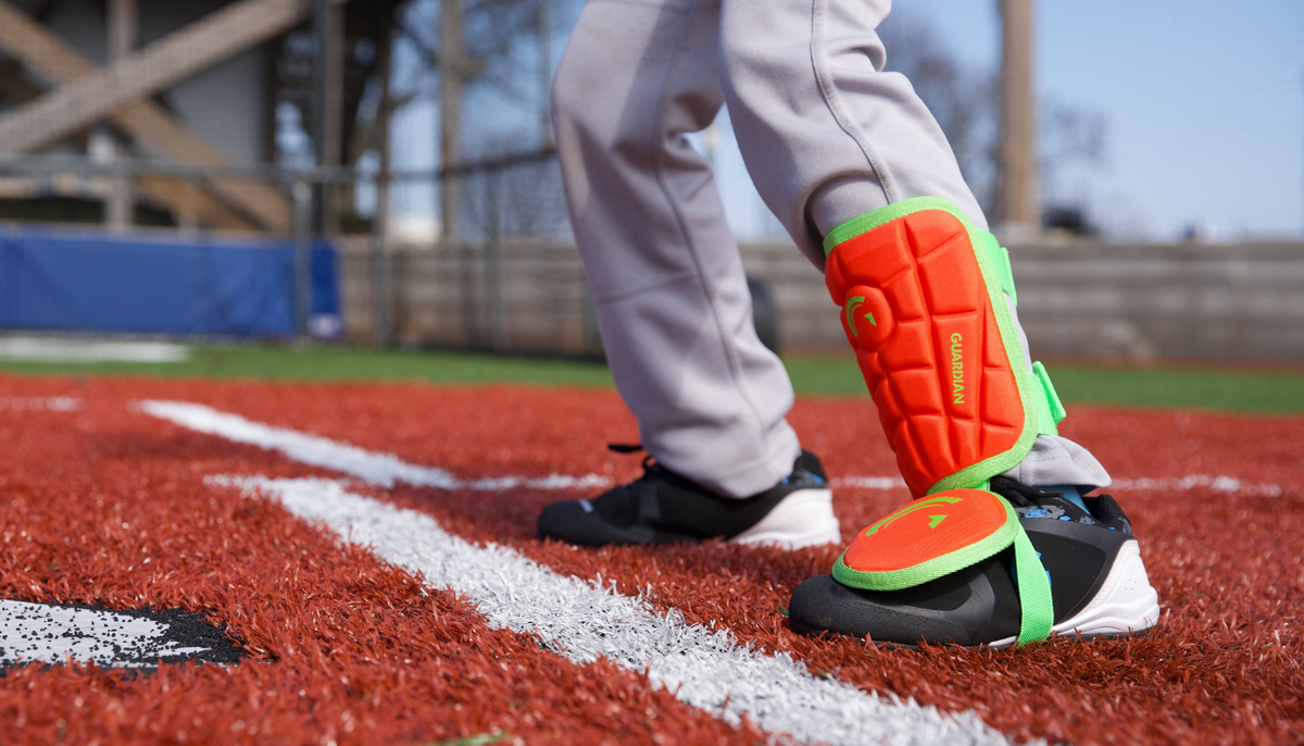 Baseball leg guard store