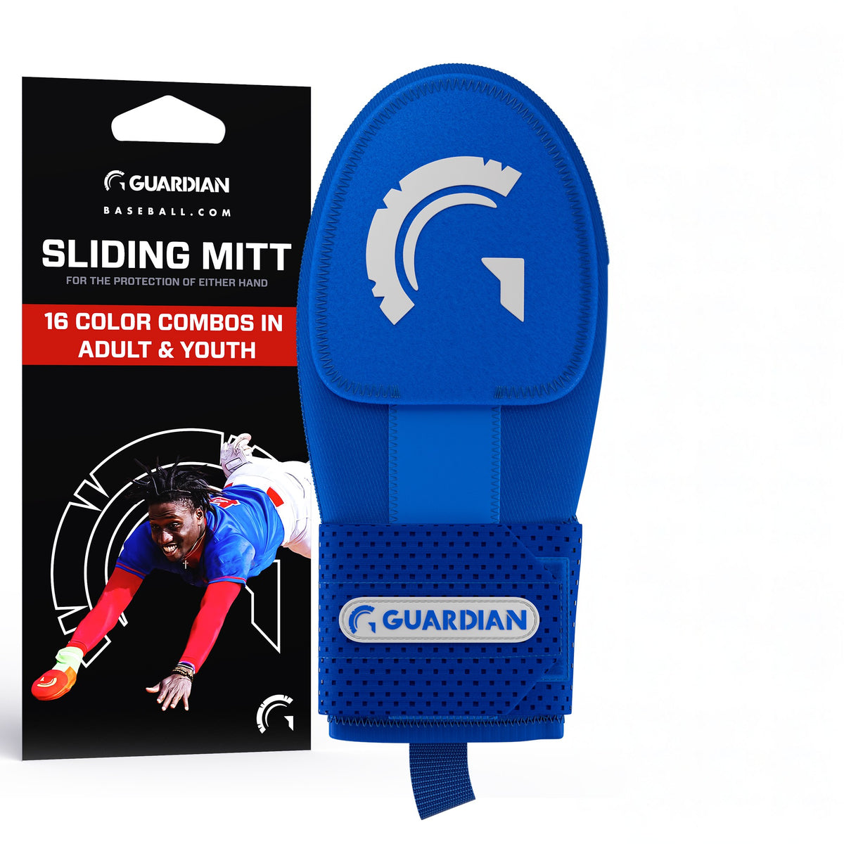 Protective Baseball Sliding Mitt with Elastic Compression Strap ...