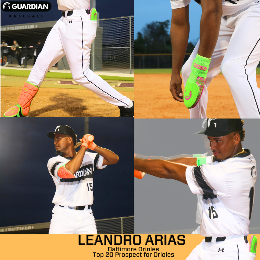 Guardian Baseball Batters Protective Batting Leg Guard Adjustable, You