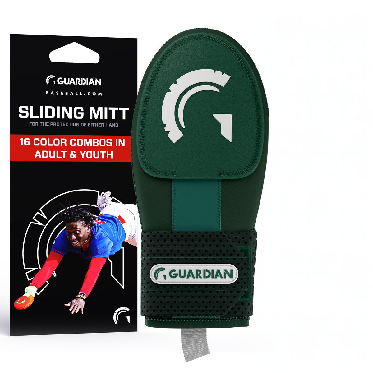Protective Baseball Sliding Mitt with Elastic Compression Strap ...