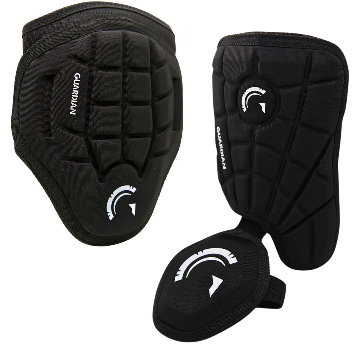 Guardian Adult Elbow Guard & Leg Guard - Baseball Protective Gear KIT ...