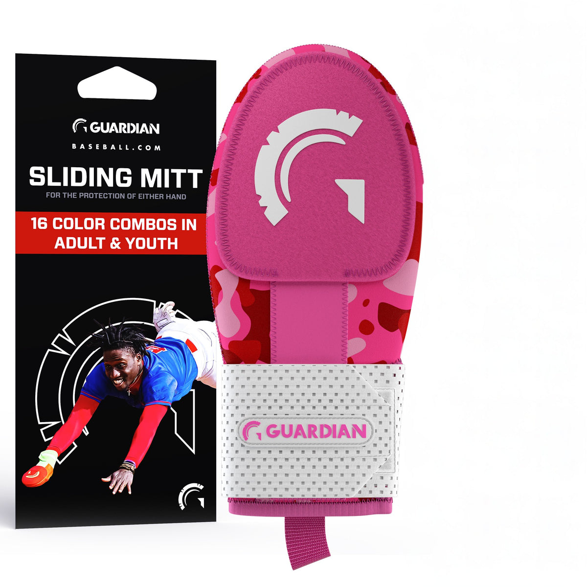 Protective Baseball Sliding Mitt with Elastic Compression Strap ...